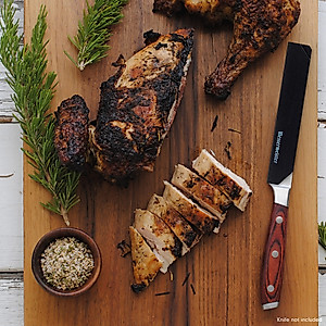 Messermeister 6-Piece Steak Knife Edge-Guard, Black - Fashionable & Functional Knife Protector for Steak Knives - 2 Blade Entry Notches - Includes 6 Steak Knife Edge Guards