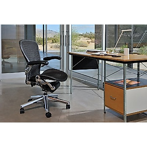 Herman Miller Classic Aeron Chair Lumbar Pad - Graphite - Size B