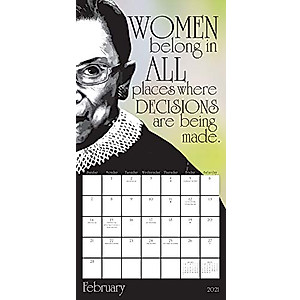 2021 RBG Wall Calendar