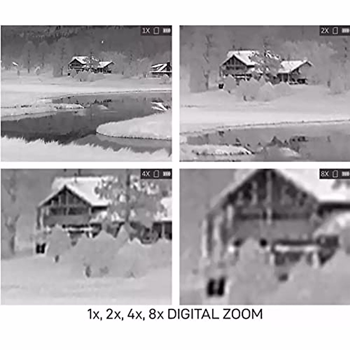 AGM Global Vision thermal monocular Taipan TM10-256 Thermal Imaging Monocular for hunting 256x192 (25 Hz) Monocular for adults high powered thermal imager heat vision Infrared monocular thermal vision