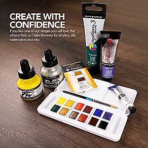 Daler Rowney System3 10-Tube Acrylic Paint Set for Adults - Acrylic Painting Supplies for Artists and Students - Acrylic Paints for Murals Canvas and More - Art Paints for Any Skill Set