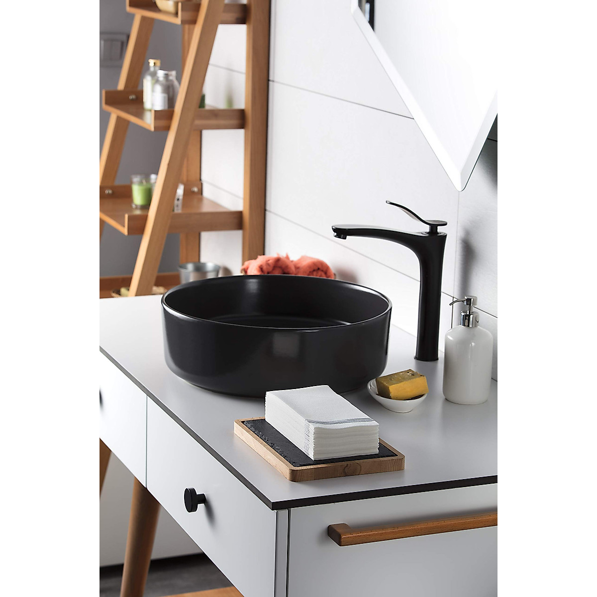 Disposable Hand Towels | Decorative Dinner Napkins | Soft, Absorbent Disposable Paper Guest Towels for Kitchen, Bathroom, Parties, Weddings, Dinners Or Events White and Silver Napkins 100 Pack