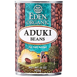 Eden Foods Organic Aduki Beans - Case of 12 - 15 oz.