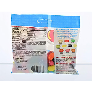 Jelly Belly Sugar Free Assorted Flavor Jelly Beans 2.8 oz Bag (3 Pack)