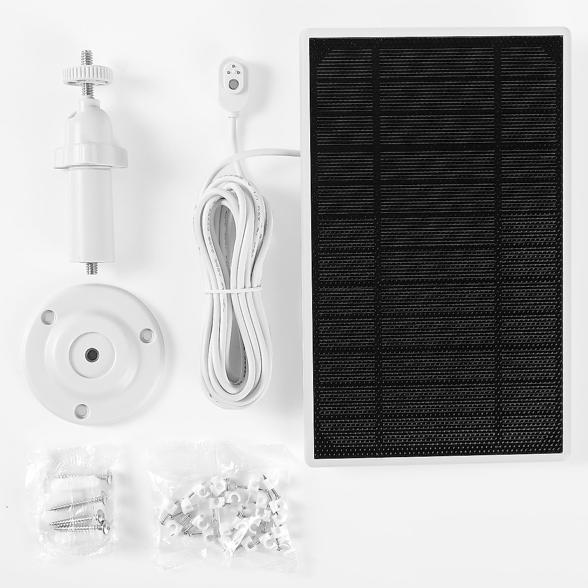 Solar Panel Charger for Arlo Camera, Power Compatible with Pro 4, Arlo Pro 5S, Pro 3, Ultra 2, and Ultra Cameras, 13ft/4m Cable, 6V4.5W