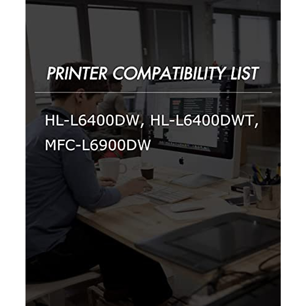 (20,000 Pages, 3-Pack) Compatible TN890 TN-890 Toner Cartridge Replacement for Brother HL-L6400DW HL-L6400DWG HL-L6400DWT MFC-L6900DW MFC-L6900DWG Ink Printer, Sold by Green Toner Supply