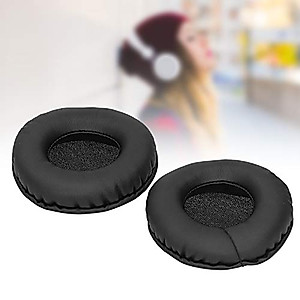 Round Ear Pad, Earphone Ear Pad General Replacement Replacement Headset Ear Padded for RP‑HTX7/HTX7A/HTX9