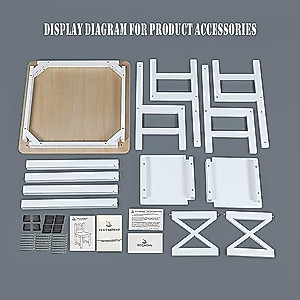 PETIT BATEAU Toddler Kids Table and Chairs Set Solid Wood Modern Wooden Furniture for 2-8 Years Boy Girl Children White Color Craft Art Preschool Playroom