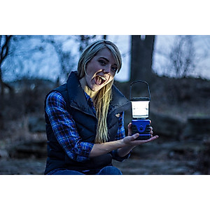 Stansport 500 Lumen Lantern with SMD Bulb, Blue/Black, one Size