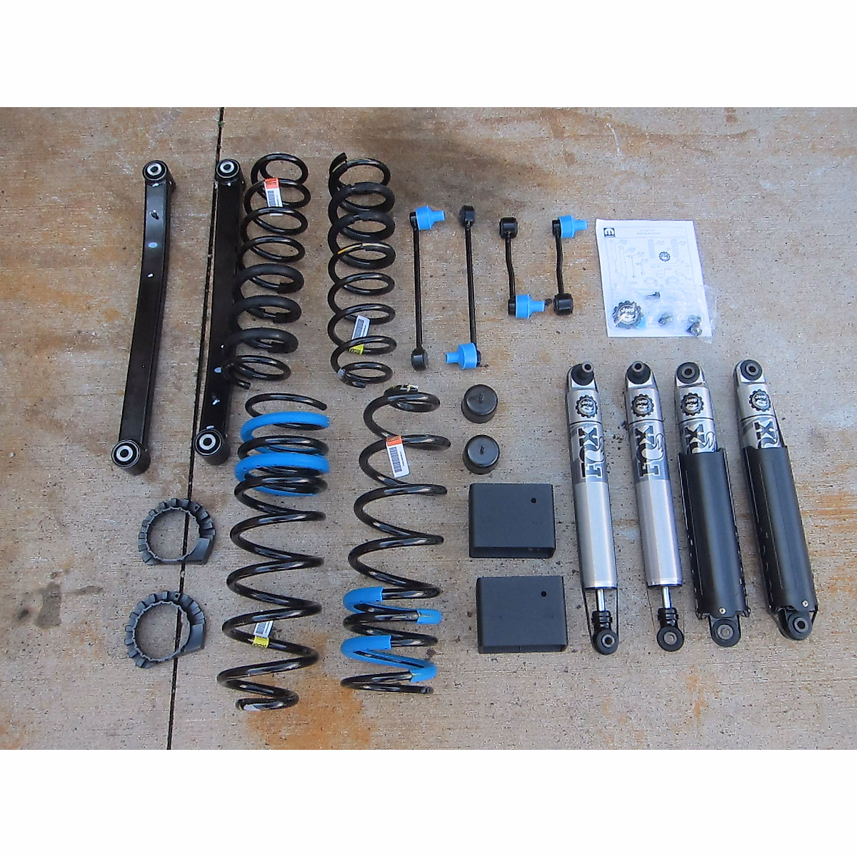 2020-2022 Jeep Gladiator 3.6L Two Inch 2" Fox Racing Lift Kit New Mopar OEM