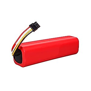 Tenberly Lithium Replacement Battery for Xiaomi Roborock S5 S7 S6 S51 S50 S52 S53 S55 T6 T7 T61 T65 C10 E4 Xiaowa CT10 E20 E35 Series 5200mAh Real Capacity