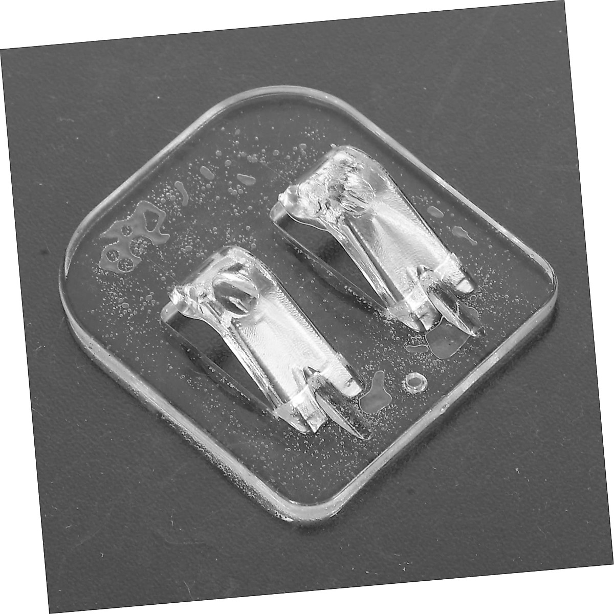 FELTECHELECTR 20pcs Transparent Adhesive Hooks for Towels Shower Shelves No Drilling Easy Install Bathroom Accessory Sticky Hooks Rack Hooks