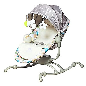 ZARACOS USA Comfort from Newborn to 18 Months Rocking Chair 1106- Brown