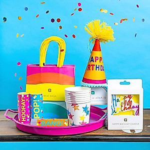 Talking Tables Colourful Birthday Party Hat Headband - Birthday Hair Band For Adults, Children, Boys And Girls - Fit All Head Sizes