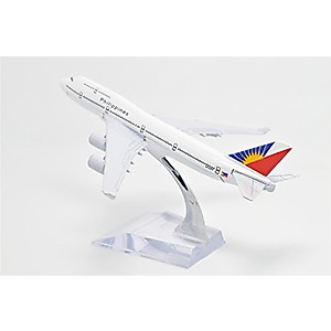 TANG DYNASTY(TM 1:400 16cm B747-400 Philippine Airlines Metal Airplane Model Plane Toy Plane Model