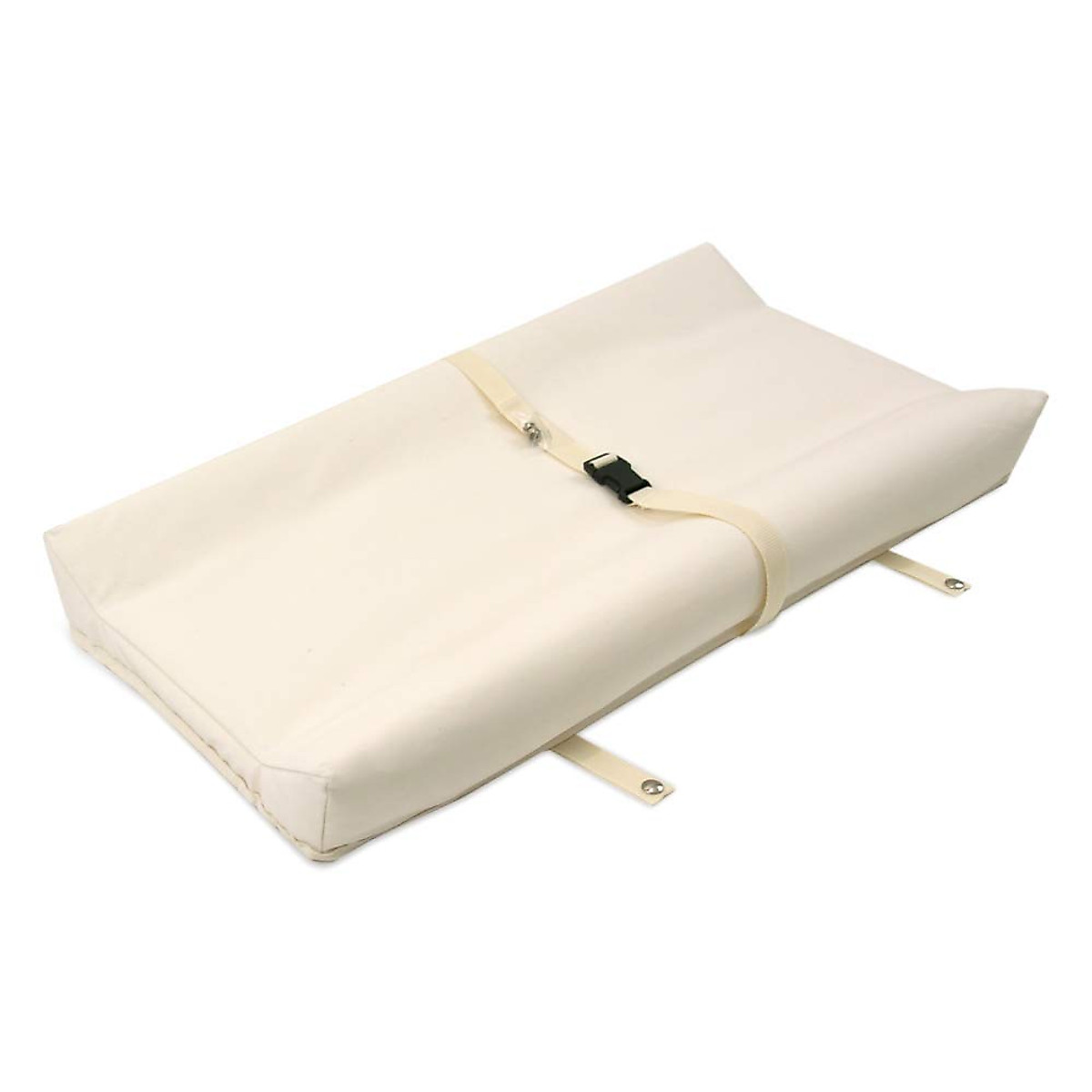 Naturepedic Organic Contoured Changing Pad for Changing Table, Changing Pad Cover Sold Separately, 2-Sided