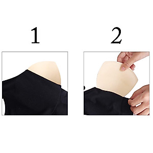 Hicdaw 8 Pairs Bra Pads Inserts Bra Cups Insert Sports Bra Pad Insert Sew in Bra Cups for Women