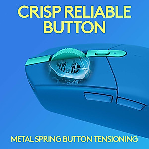 Logitech G305 Lightspeed Wireless Gaming Mouse - Blue (Renewed)