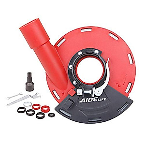 Aidelife Dust shroud for angle grinders,Universal 5 inch