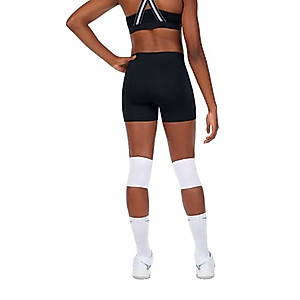 Mizuno Girls' Vortex V2 Volleyball Short, Navy, Large