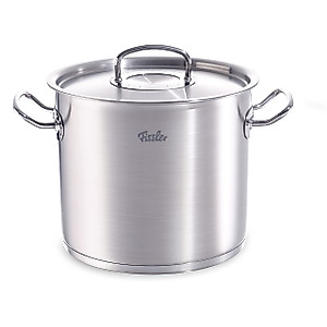 Fissler Original-Profi Collection 2019 Stainless Steel Tall Stock Pot, 9.6 Quart