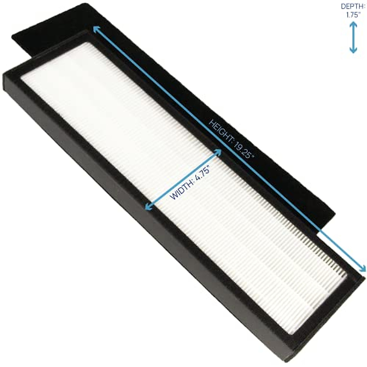 Filter Bros HEPA Filter C Replacement Fits GermGuardian FLT5000 AC5250PT AC5350B