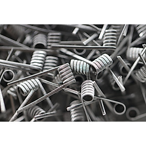 NNK Fused Clapton Coil Heating Resistance Wire Coil Nichrome Mixed Ni90+Ni80 0.26Ω Inner Diameter 3.0mm 100pcs/box