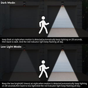 Fake Camera with Light, 360° Rotatable Dummy Security Surveillance CCTV Camera, Super Bright Outdoor Waterproof Solar Motion Sensor Light with Red Flashing Warning Light for Home Security