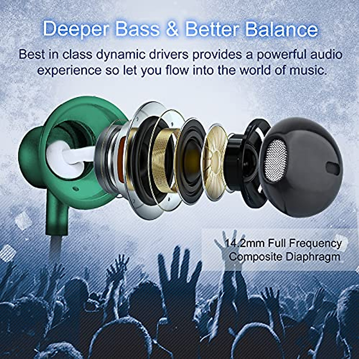 XINLIANG USB C Earbuds Type C Headphones Wired with Microphone & Volume Control C Port Earphones for Samsung Galaxy s23 s22 s21 Ultra 5G s20 FE Note 20/10, iPad Pro 2018, Google Pixel,Mac Book