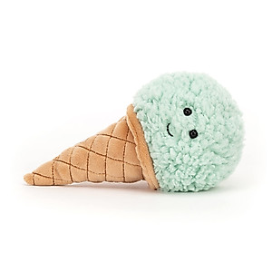 Jellycat Irresistible Ice Cream Mint Food Plush