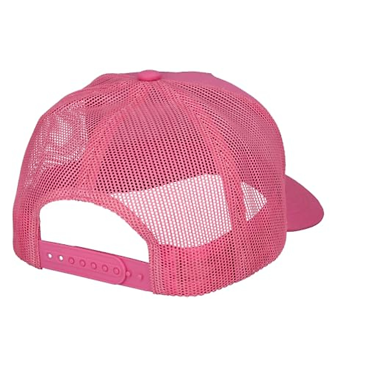 Bass Pro Shop Men's Trucker Hat Mesh Cap - Adjustable Snapback Closure - Great for Hunting & Fishing (Hot Pint)