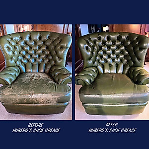 Huberd’s Shoe Grease, 7.5oz: Waterproofs, Softens, Conditions Leather. Protects Shoes, Boots, Sporting Goods, Saddle & Tack. Restores Dry, Cracked, Scratched Leather. Small Batched since 1921!