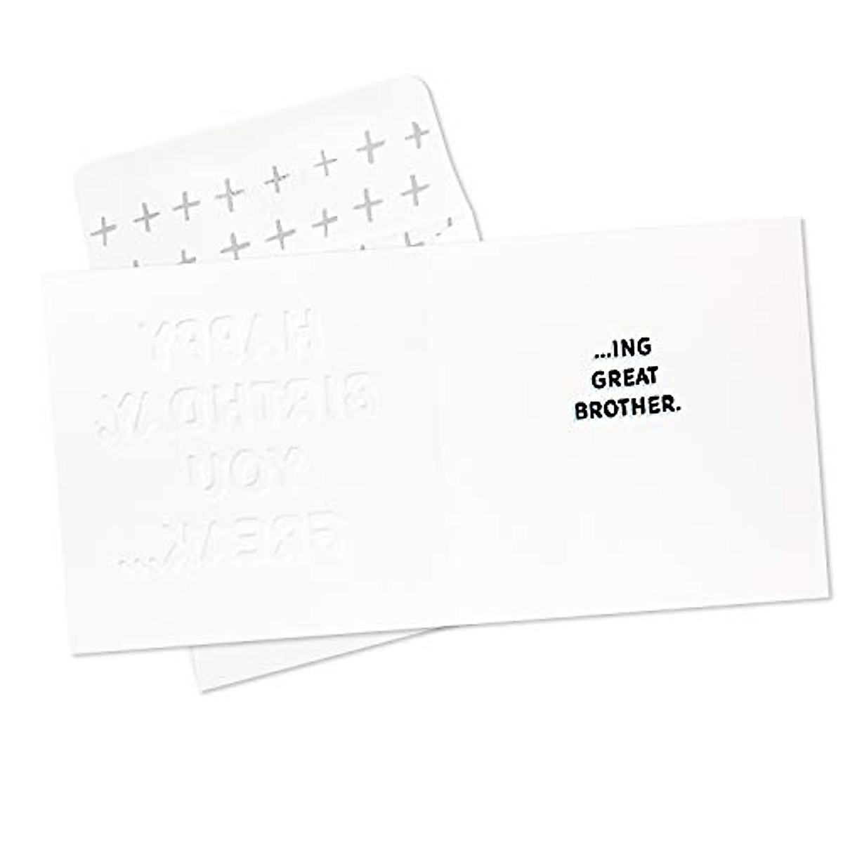 Hallmark Good Mail Funny Birthday Card for Brother (You Freak)