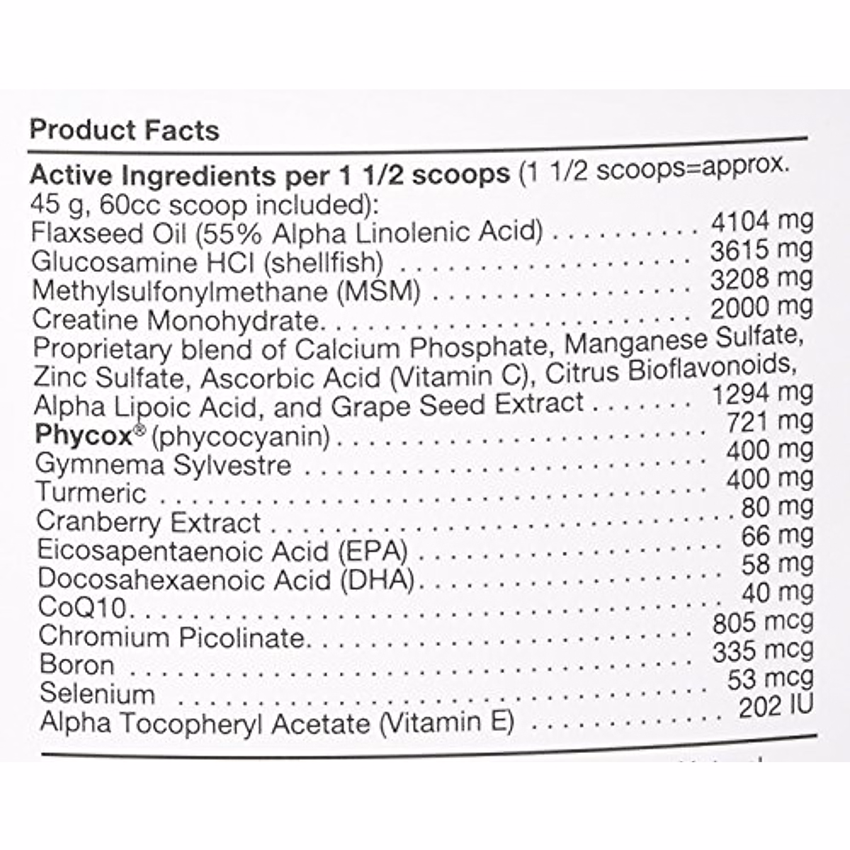 Dechra Phycox Max EQ Joint Support Granules for Horses, 2700 g