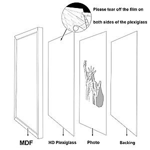 SESEAT 8x10 Picture Frame Dark Red, Display Pictures for Wall and Tabletop, 1 Pack