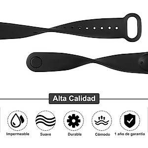 SZBAMI 8 Pack Bands Replacement for Xiaomi Mi Band 7 Strap Wristbands Compatible with Mi Band 7 Smartwatch Accessories Colorful Bracelet for Women Men Silicone Smart Watch Xiaomi MI Band 7 Wrist Band