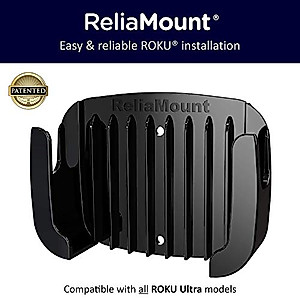 ReliaMount for Roku Ultra (Compatible with All Roku Ultra Models)