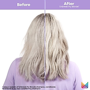 MATRIX Unbreak My Blonde Reviving Leave-In Treatment | Strengthens and Adds Softness and Shine | For Damaged, Lightened and Over Processed Hair | Packaging May Vary | 5.1oz. | Vegan