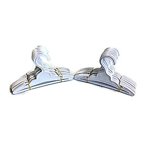 Doll Hangers Set of 24 Plastic Hangers, Fits 18 Inch Dolls Clothes Girl, Doll Accessories 18" Doll Clothing Doll Clothes