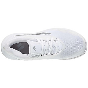 adidas Court Jam Control Footwear White/Silver Metallic/Grey One 9.5 B (M)