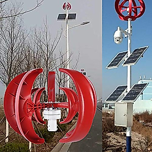 Windmill Generator, Wind Power Machine Low Failure Rate 400W for Marine Industrial Energy for Home Garden Boat(#2)