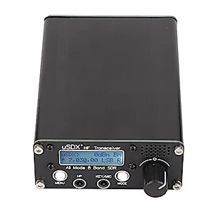 Vbestlife Usdx Usdr HF Qrp Sdr Transceiver, Mobile Transceiver SDR 8 Band Full Mode HF SSB QRP Radio Transceiver for Signal Receiving Equipment, default, (Vbestlife8op9m0k1n3152)