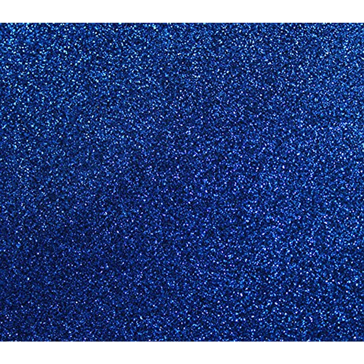Chunky Glitter Stardust Crafting Sparkle Faux Leather Shiny 3D Fabric for Hair Bows, Hair Clips & Bag, Pouch, Earring /54" W/by The Yard (Royal Blue)