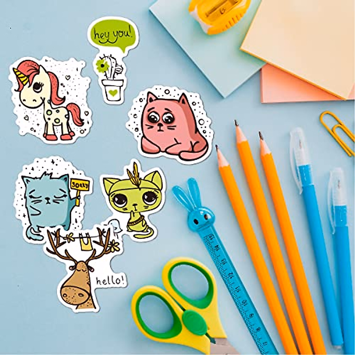 Dinosaur Sticker for Water Bottles, 100PCS Cute Vinyl Stickers for School Students Classroom,Phone/Laptop/Luggage/Stationery Boxes