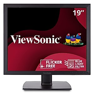 ViewSonic VA951S 19in IPS 1024p LED Monitor DVI, VGA (Renewed)