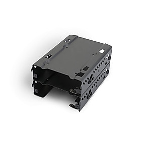 Phanteks - Stackable 3.5" HDD Bracket Duo Pack Cases PH-HDDKT_03,Black