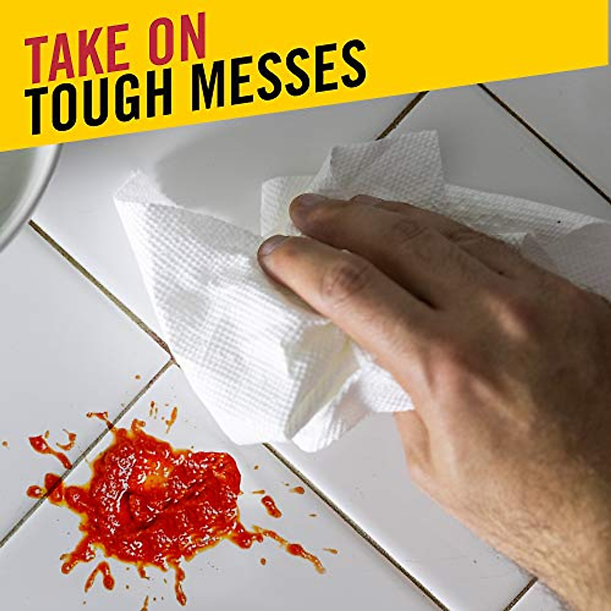 Brawny® Paper Towels, 6 Large Rolls = 9 Regular Rolls, Full Sheets