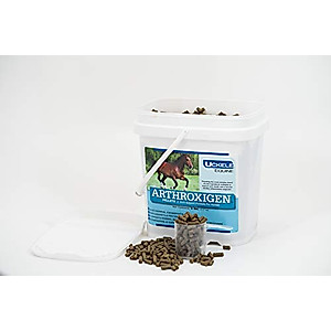 Uckele Arthroxigen Pellets - Joint Supplement Formula for Horses - Eqiune Vitamin & Mineral Supplement - Competition Ready - 5 Pound (lb)
