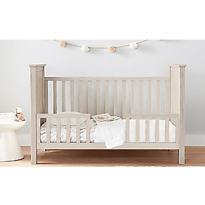 3-Piece 100% Cotton Toddler Sheet Set,One Fitted Sheet, Flat Sheet and Envelope Pillowcase, Toddler Bed Set,Crib Sheets Set,Mini Crib Sheets-Light Blue Solid