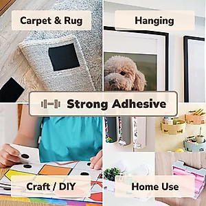 ECOHomes Couch Cushion Grip Tape Keep Couch Cushions from Sliding - Non Slip Cushion Pads, 4.4” x 10 FT Heavy Duty Strips with Adhesive for Fabric, Outdoor Patio Cushions, Hook and Loop Anti Slip